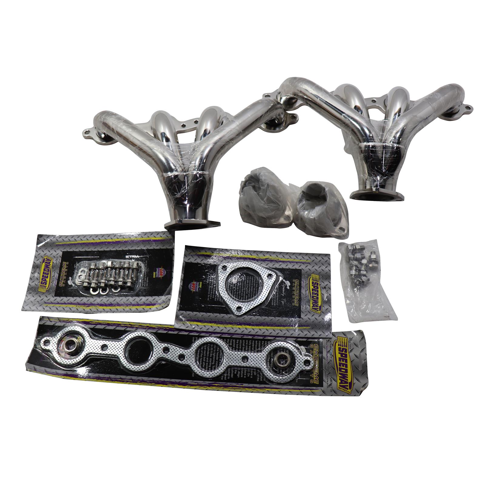 LS1 Block Hugger Tight-Fit Headers, Stainless Steel