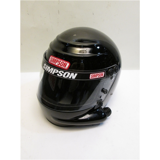 Garage Sale - Simpson Voyager Sidewinder SA2010 Racing Helemt, Black ...