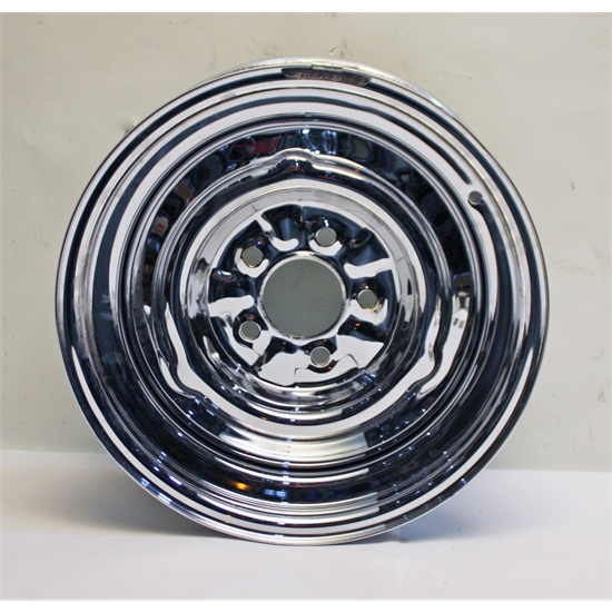 Garage Sale - O/E Style Hot Rod Steel 15 Inch Wheel, Chrome, 15 x 5, 5 ...