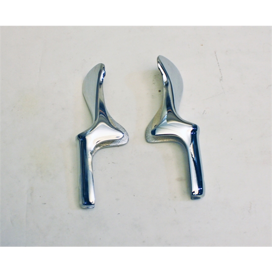 Garage Sale - 1915-25 Model T Short Style Windshield Posts, Chrome