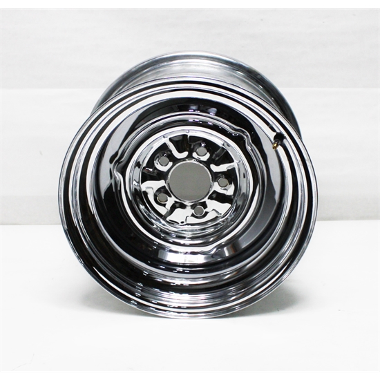 Garage Sale - O/E Style Hot Rod Steel 15 Inch Wheel, Chrome, 15 x 8, 5 ...