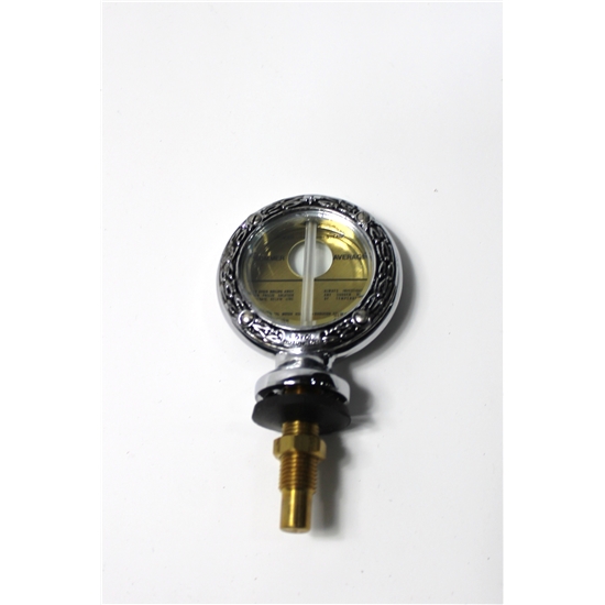 Garage Sale - Model T Motor Meter, Wreathed, Chrome