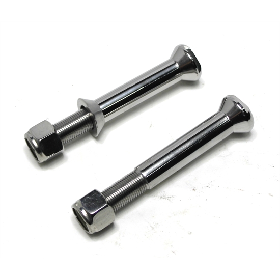 Garage Sale - Speedway Flat Top Axle Perches, Polished Stainless Steel ...