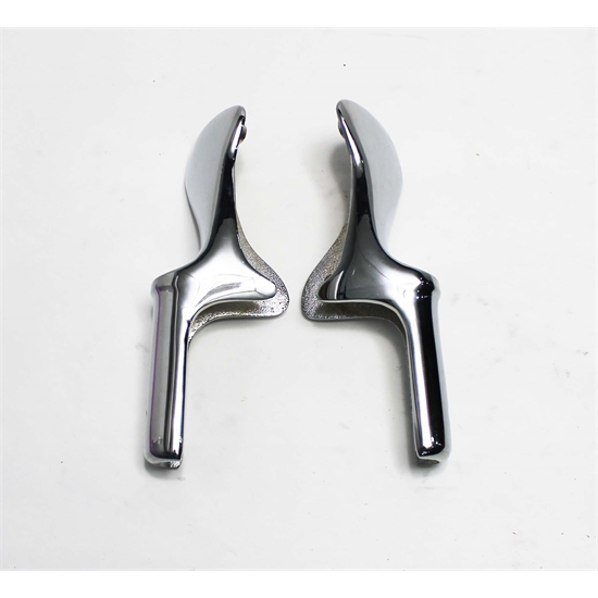 Garage Sale - 1915-25 Model T Short Style Windshield Posts, Chrome