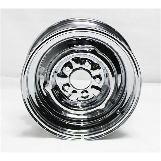 Garage Sale - O/E Style Hot Rod 15 Inch Steel Wheel, Chrome, 15 x 5, 5 ...
