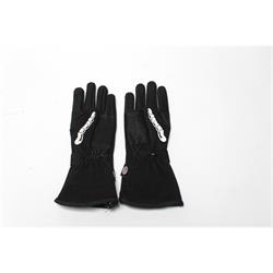 Bell Black Skeleton Racing Gloves, Small, Double Layer SFI 7