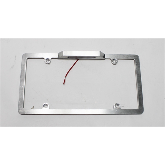 Garage Sale - Billet Aluminum License Plate Holder w/ Light