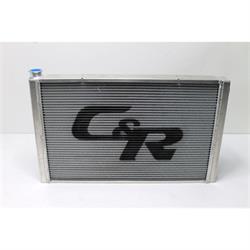 Garage Sale - C&R Radiators Chevy Aluminum Radiator, 19 x 31 Inch