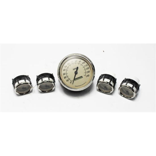 Garage Sale - Omega Kustom 22085 Tan Face 5-Gauge Set, Electric ...