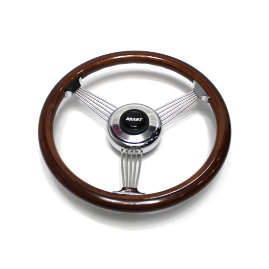 Garage Sale - Grant 1057 Classic Banjo Steering Wheel, Mahogany Rim, 14 ...