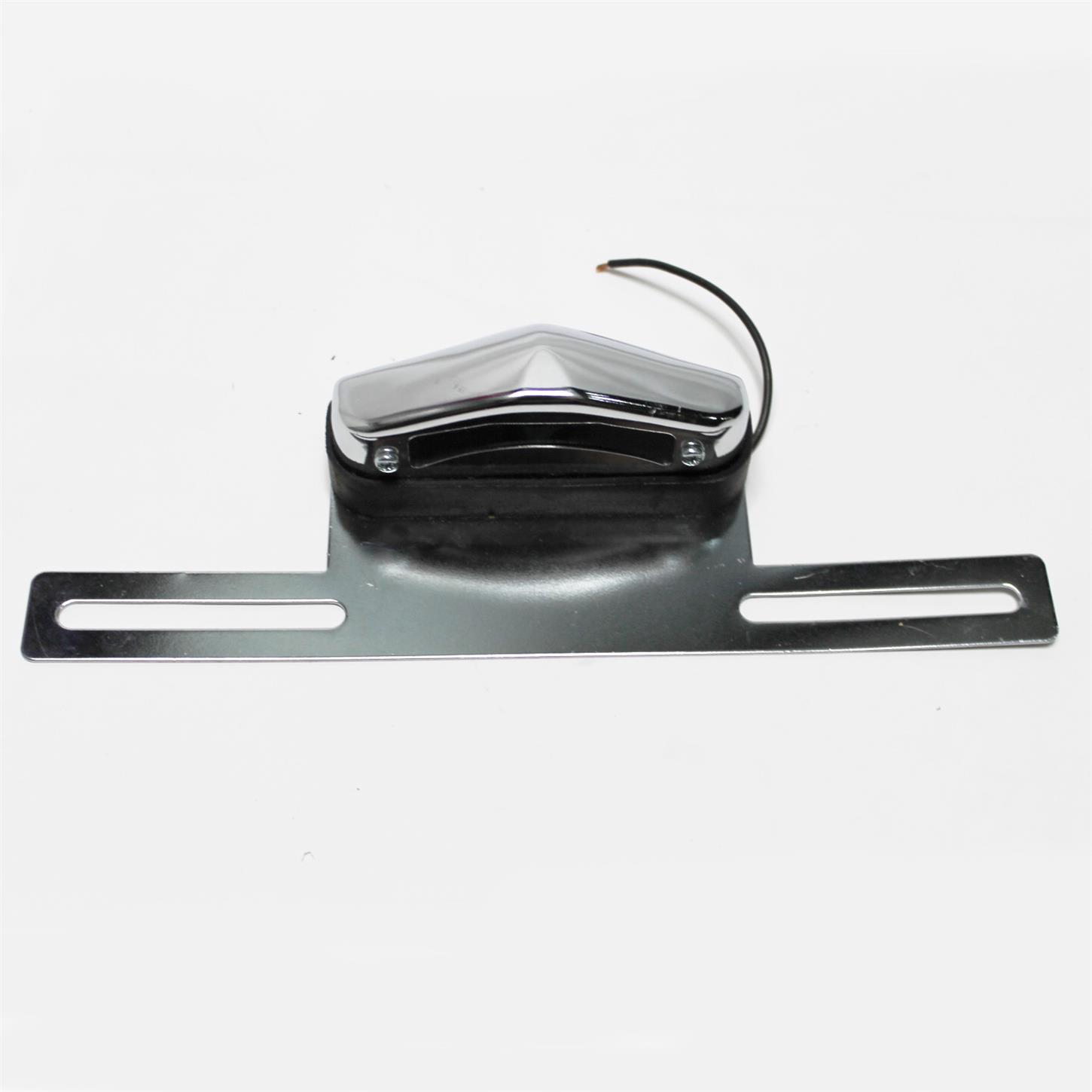 Garage Sale - EMPI 9457 Chrome License Plate Light w/Bracket Assembly