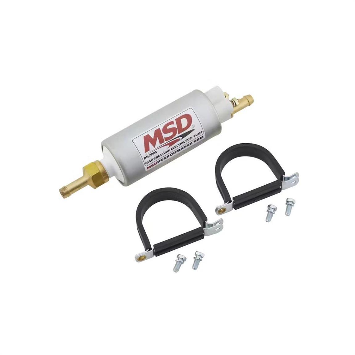 MSD 2225 In-Line Hi-Pressure Fuel Pump