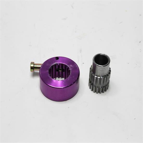 Aluminum Quick Release Steering Wheel Hub, Splined, 3/4 Inch