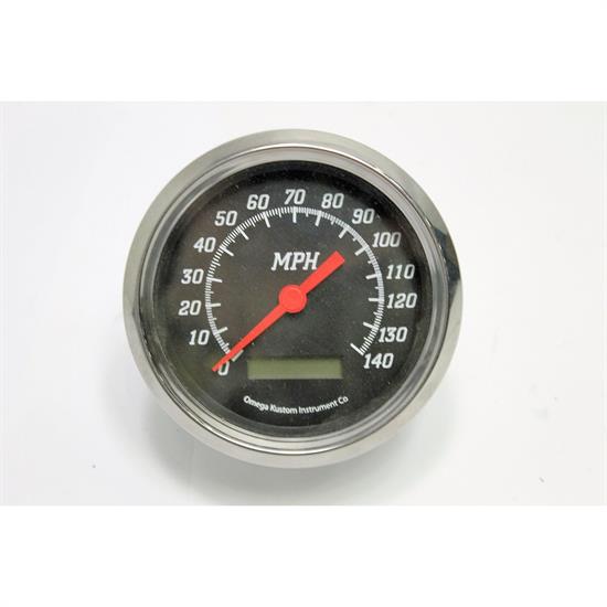 Garage Sale - 4" 140 MPH Speedometer, ProgrammableBlack