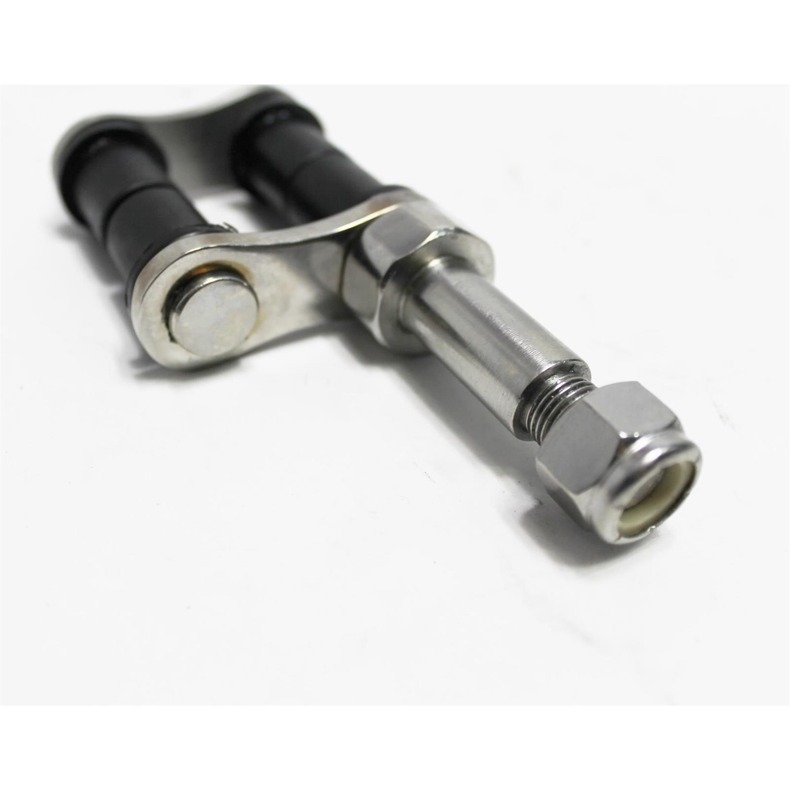 Garage Sale - Shackles with Shock Stud Mounts, Stainless Steel