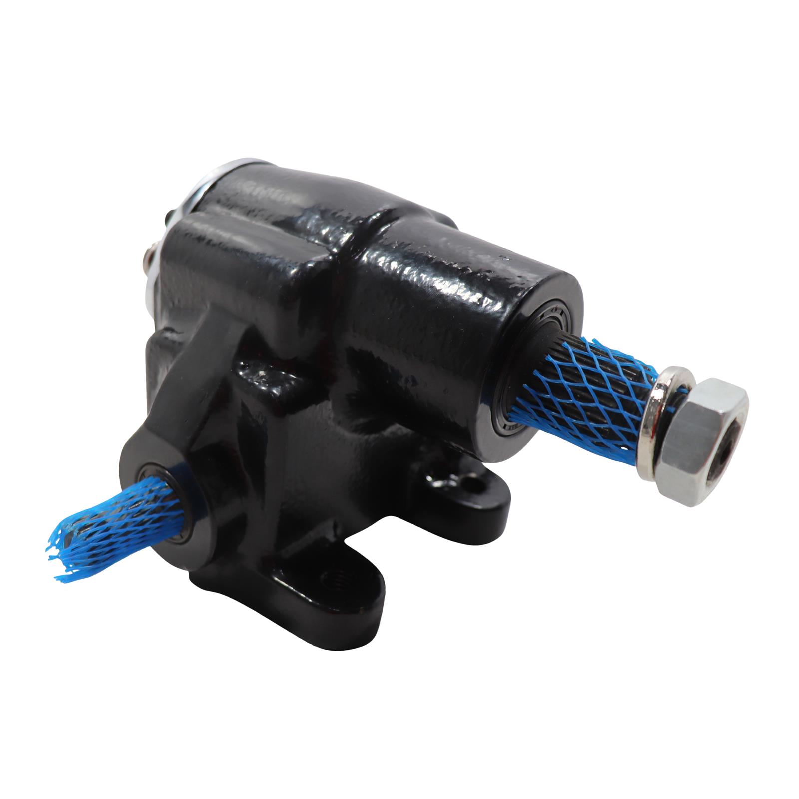 Speedway Motors Vega Cross Steering Gear Box, New, Black