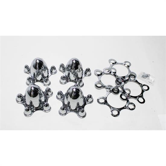 Garage Sale - Speedway Bullet-Style Spider Cap Wheel Hub Covers, 5 on 4 ...