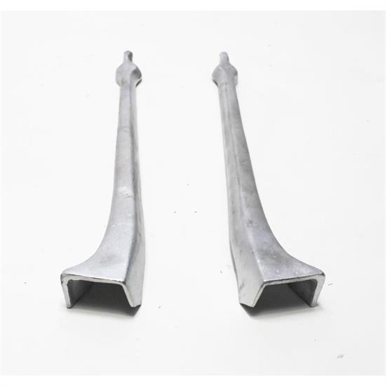 Garage Sale - 1928-29 Ford Model A Windshield Posts, Plain Aluminum