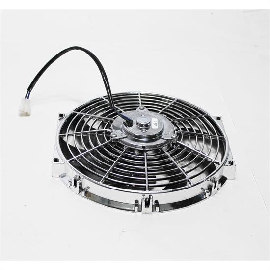 Garage Sale - Speedway Chrome 12 Inch Curved Blade Electric Radiator ...