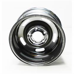 Speedway Steel GM-Style 15 Inch Rally Wheels, 5 on 5, 15X8
