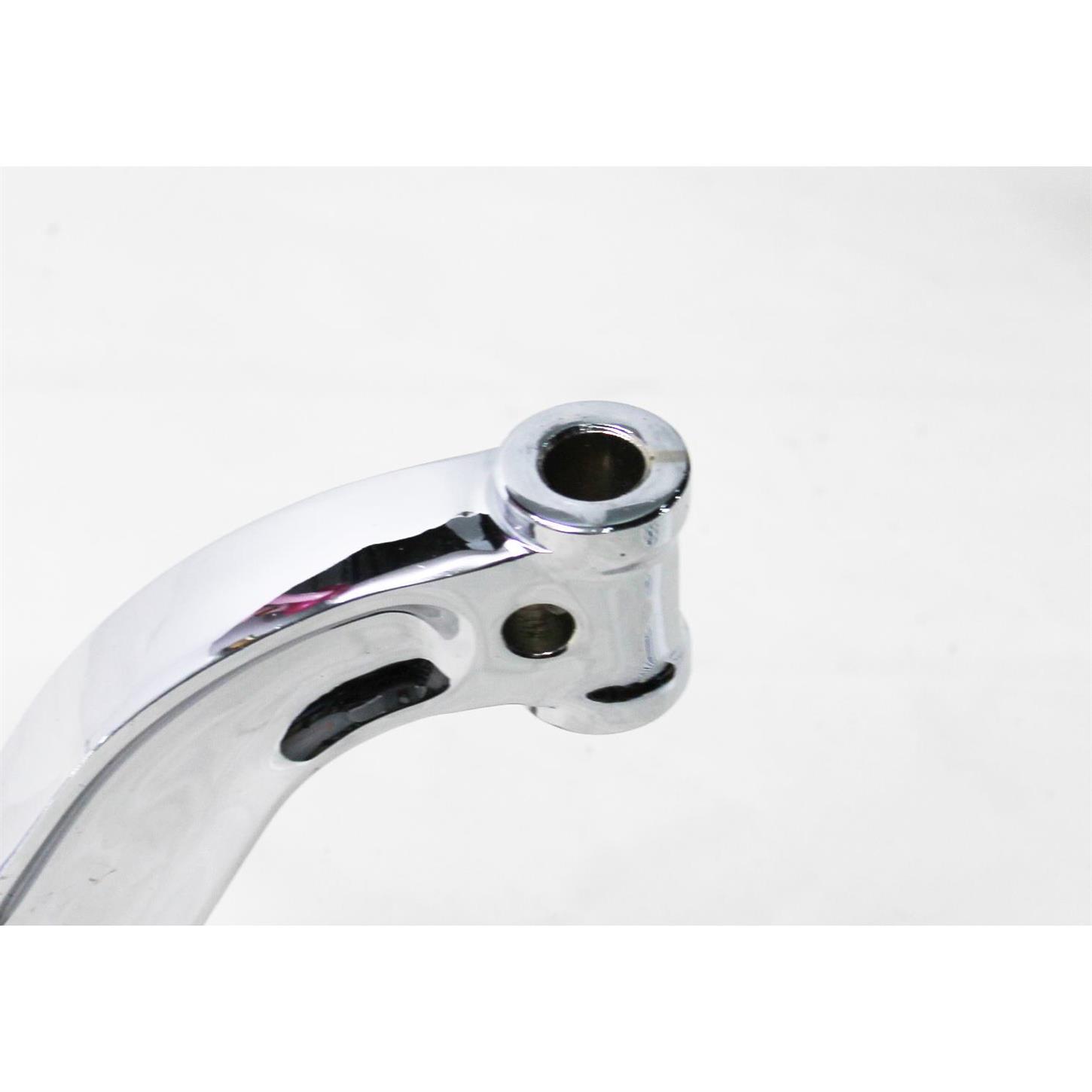 Speedway Forged 4 Inch Drop I-Beam Front Axle, Chrome, Drilled