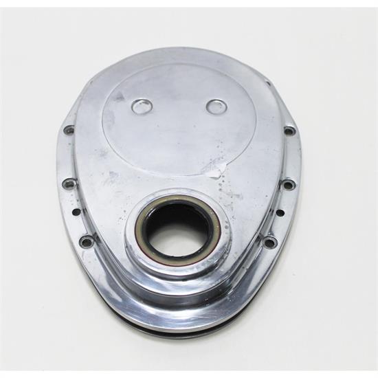 Billet-Style Small Block Chevy Aluminum Front Cover