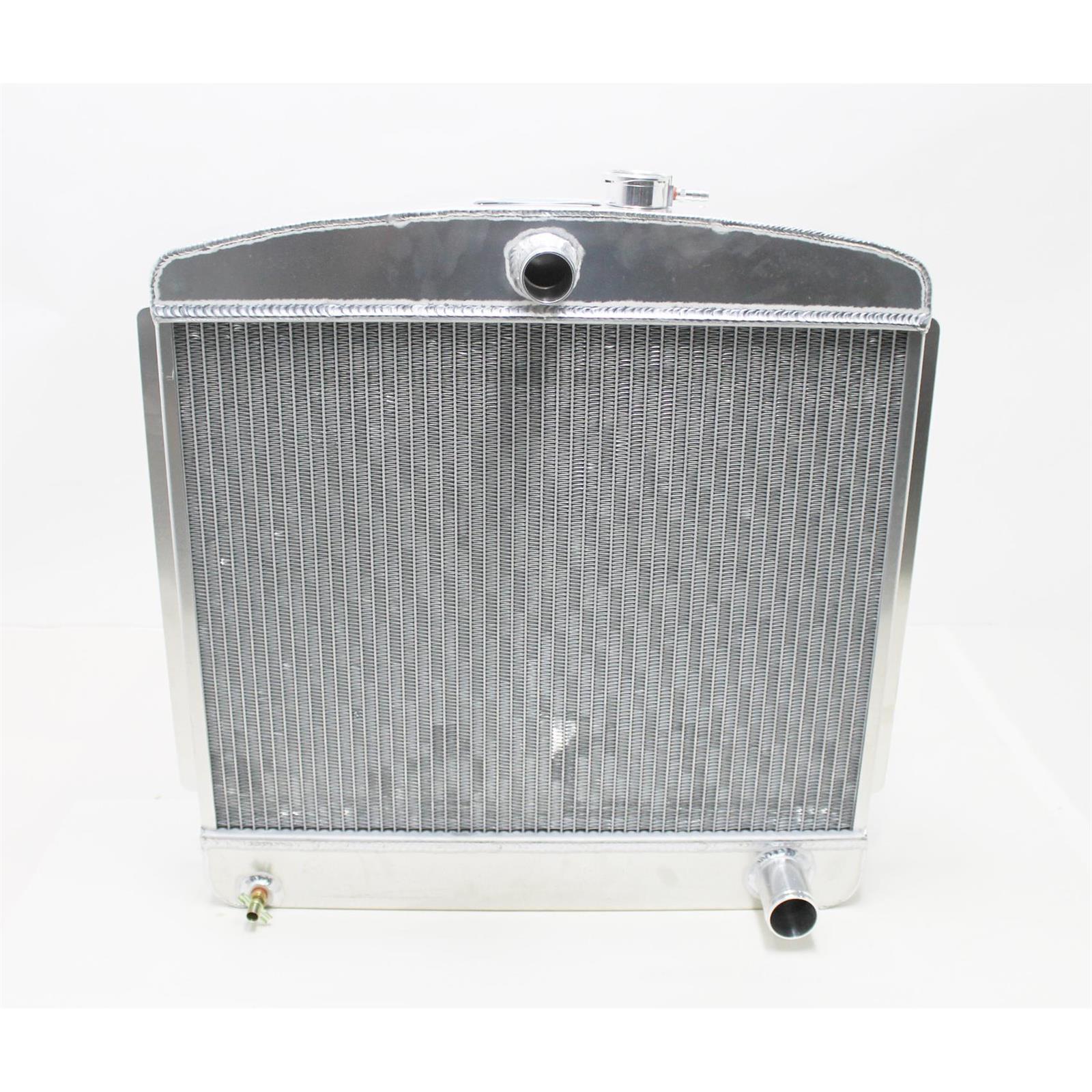 AFCO 80139-S-NA-N 1949-54 Chevy Aluminum Radiator, Chevy Engine