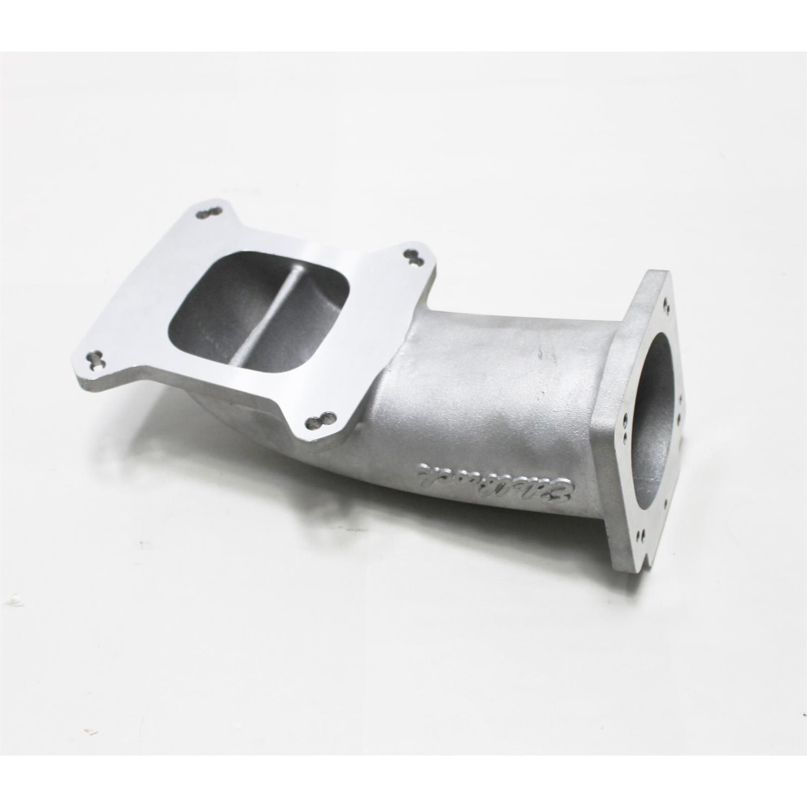 Edelbrock 3847 Intake Elbow Throttle Body Adapter, 90mm, Ford/GM