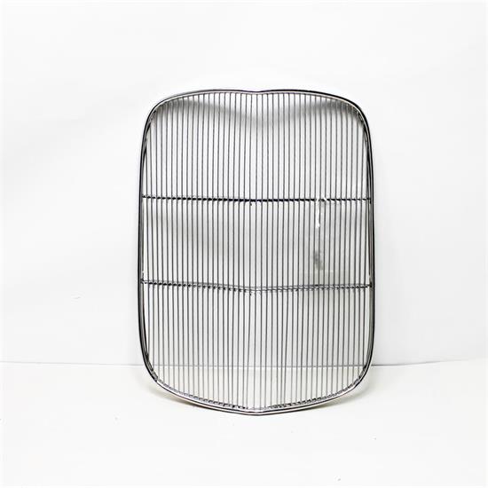 Speedway 1932 Ford Stainless Grille Insert, Chopped 4-1/2 Inches