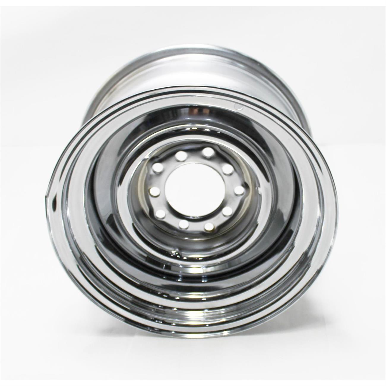 Speedway Smoothie 15x8 Steel Wheels, 5 on 5/5.5, 4.25 BS