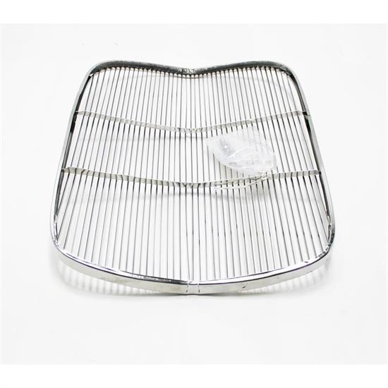 Speedway 1932 Ford Stainless Grille Insert, Chopped 4-1/2 Inches