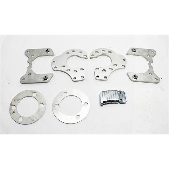 GM Metric Disc Brake to 9 Inch Ford Bracket Set