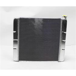 Speedway Double Pass Aluminum Radiator, Chevy, 22 Inch