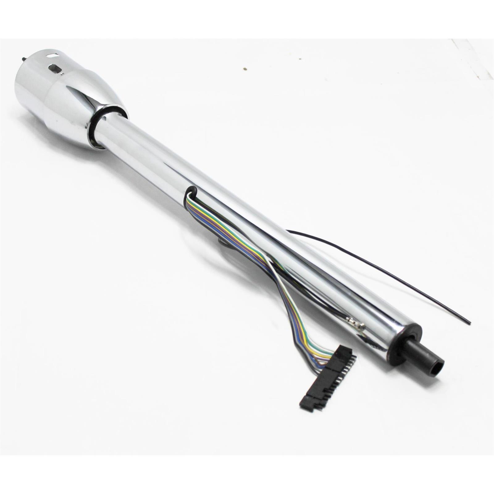Standard GM 5-Position Tilt Steering Column, 30 Inch Long, Chrome