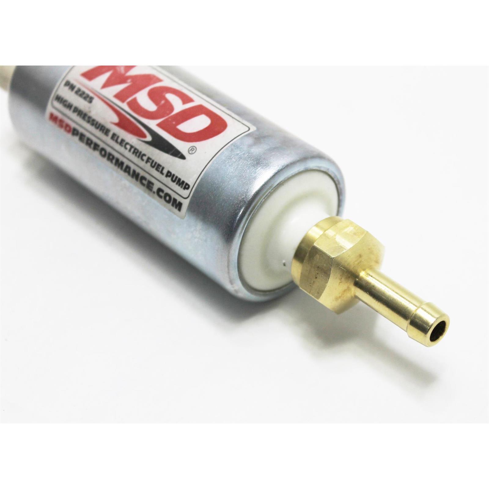 MSD 2225 In-Line Hi-Pressure Fuel Pump