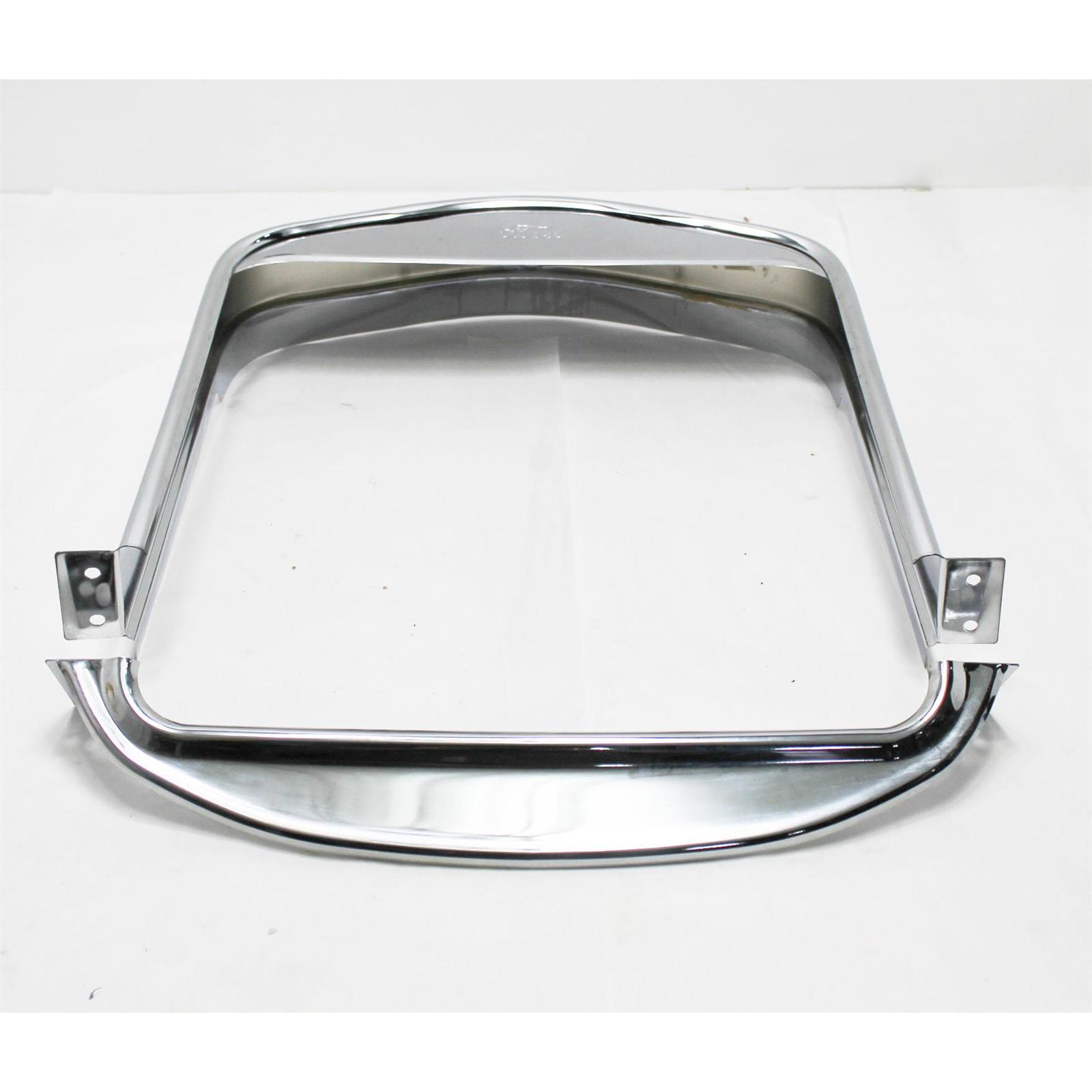Chrome Steel Ford Model T Stock Radiator Shell Ext Top Flange