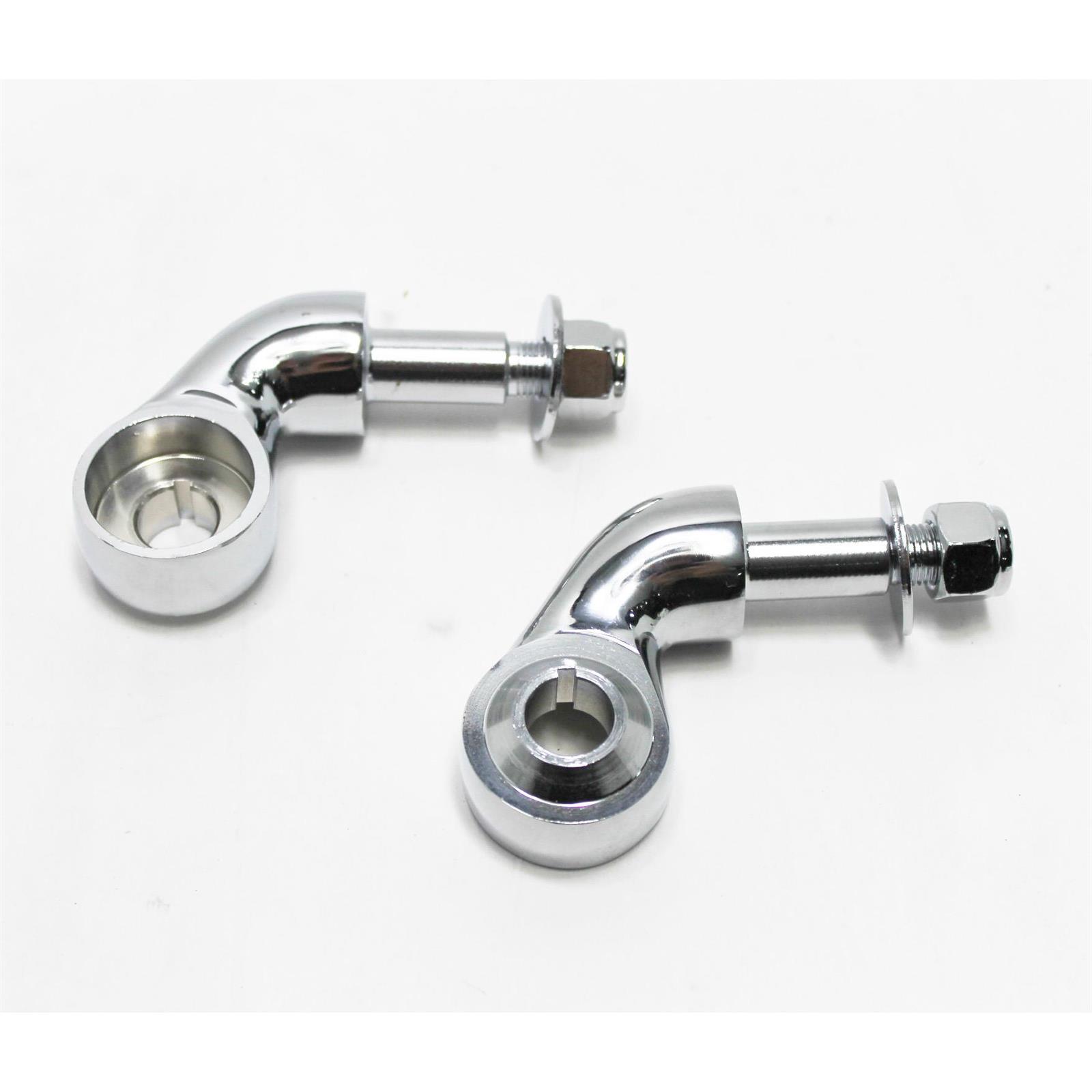 Speedway Forged Steel Lower Shock Mounts for Front Solid Axle