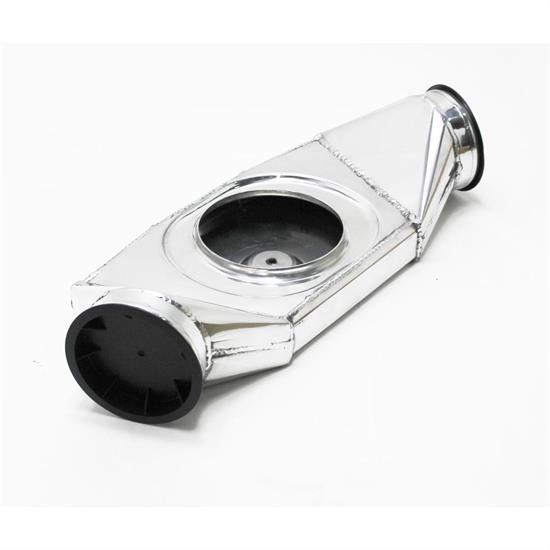 Spectre 9834 Carbureted Air Intake Plenum, Dual Inlet, Anodized