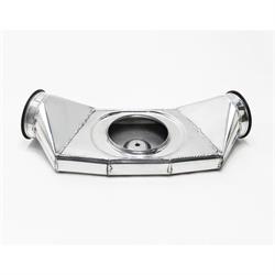 Spectre 9834 Carbureted Air Intake Plenum, Dual Inlet, Anodized