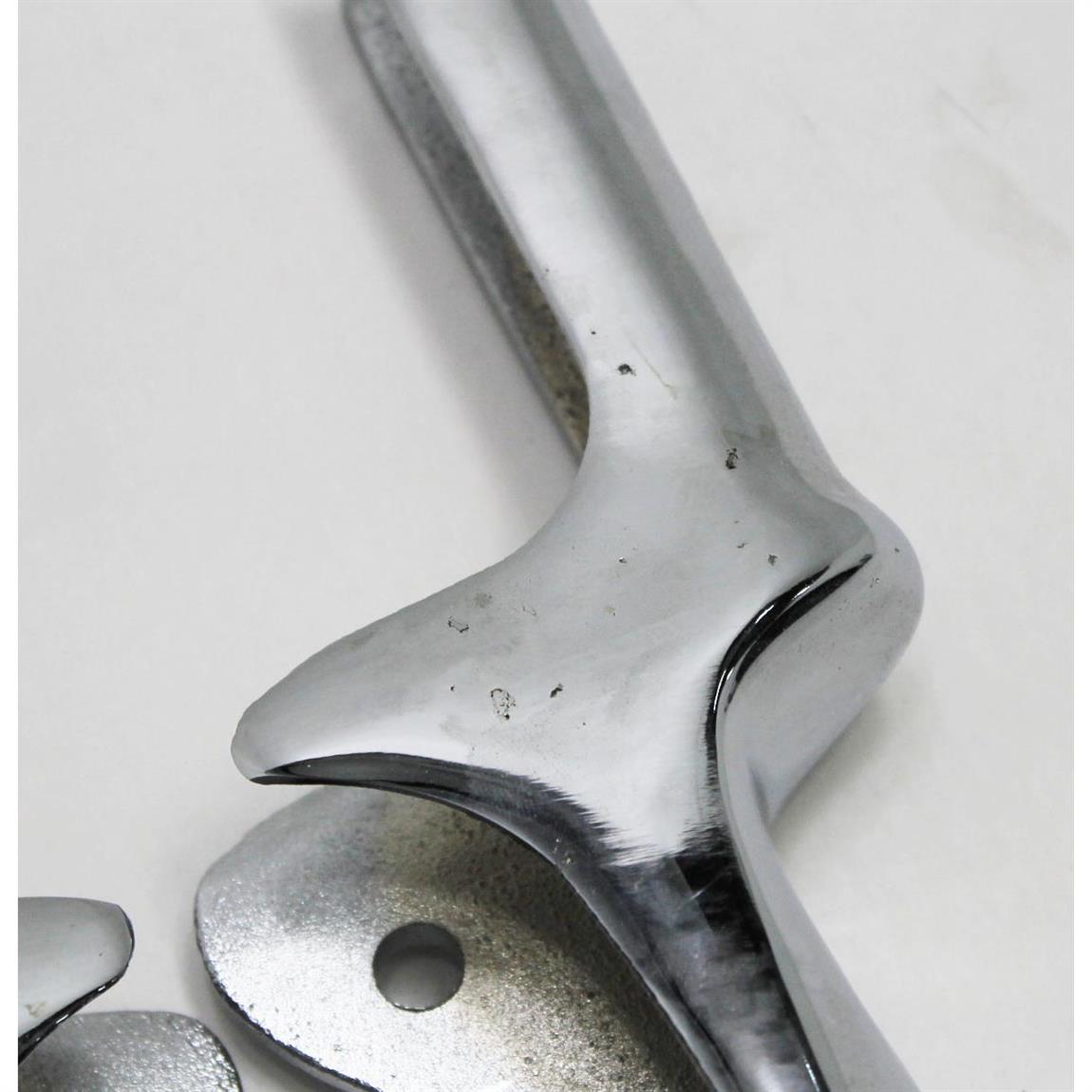 1915-25 Model T Short Style Windshield Posts, Chrome