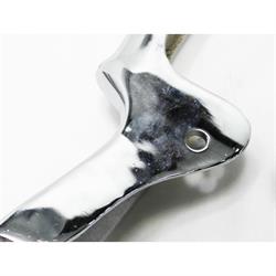 1915-25 Model T Short Style Windshield Posts, Chrome