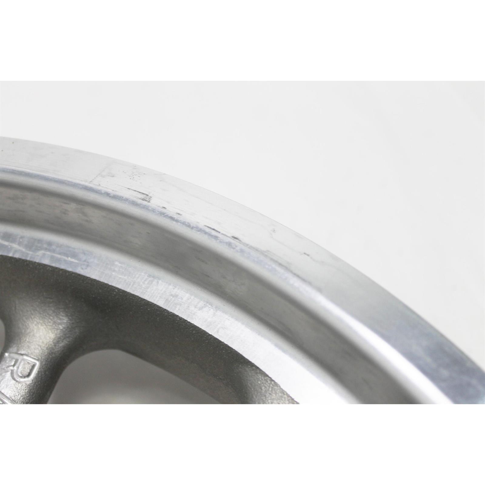 Radir 18x3 Spindle Mount 12-Spoke Wheel, Satin Finish