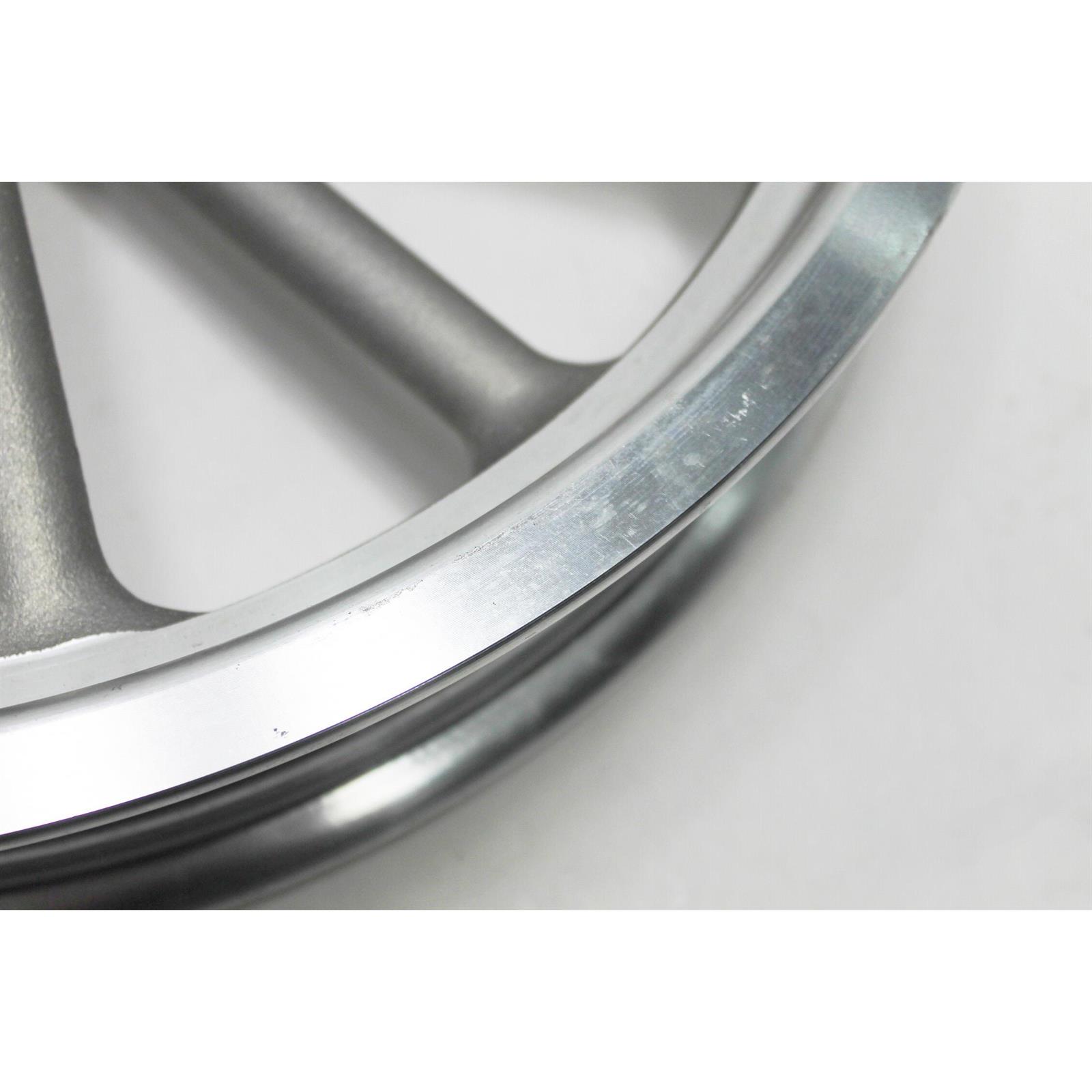 Radir 18x3 Spindle Mount 12-Spoke Wheel, Satin Finish