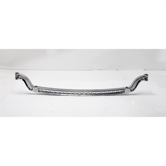 Speedway Forged 4 Inch Drop I-Beam Front Axle, Chrome, Drilled