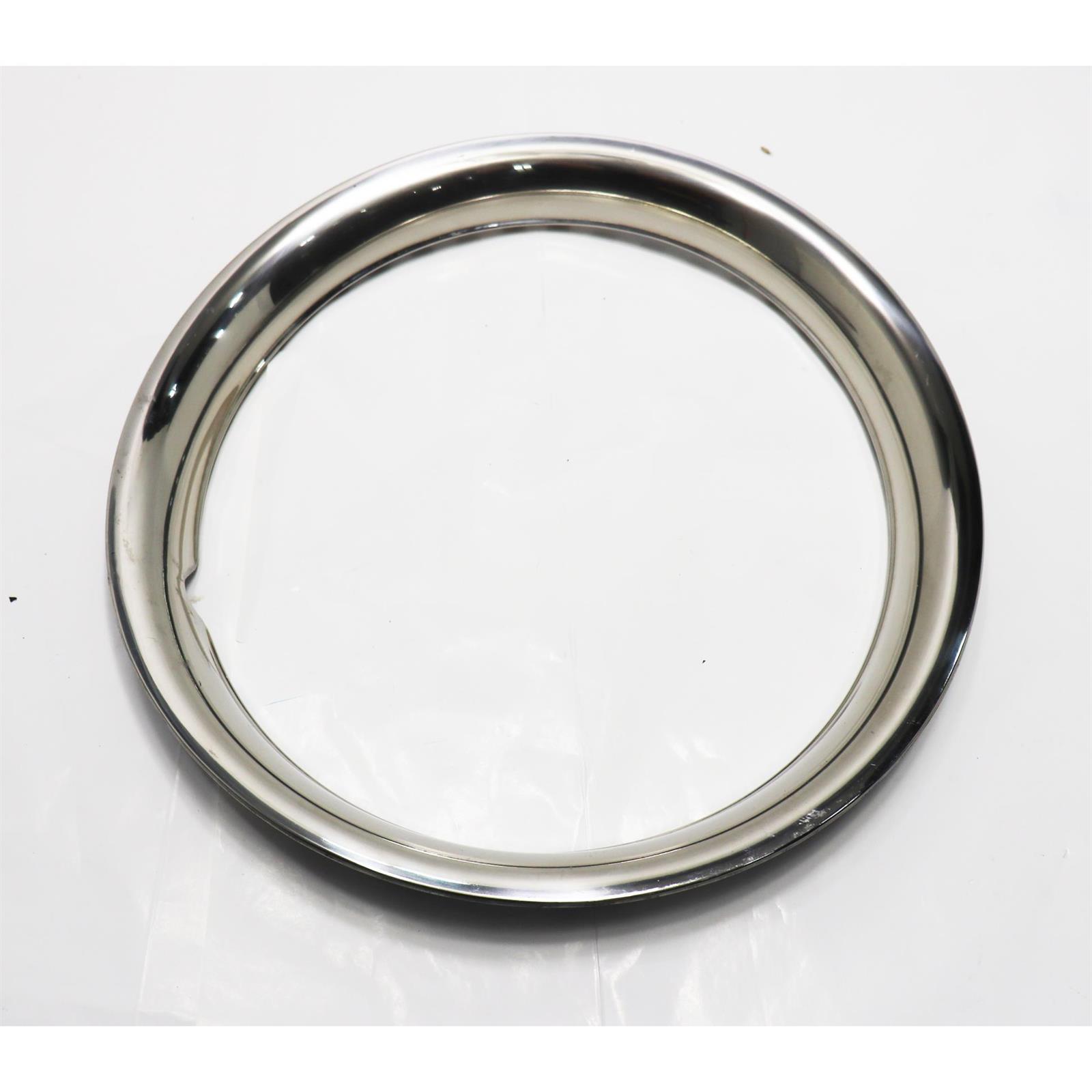 Stainless Steel Beauty Ring for 15 Inch Rally Wheel, 2 Inch Wide