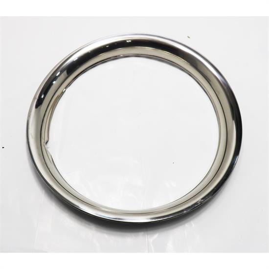Stainless Steel Beauty Ring for 15 Inch Rally Wheel, 2 Inch Wide