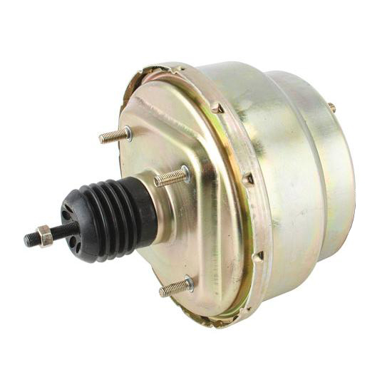 Speedway Dual Diaphragm Power Brake Booster, 8 Inch, Chromate Fin