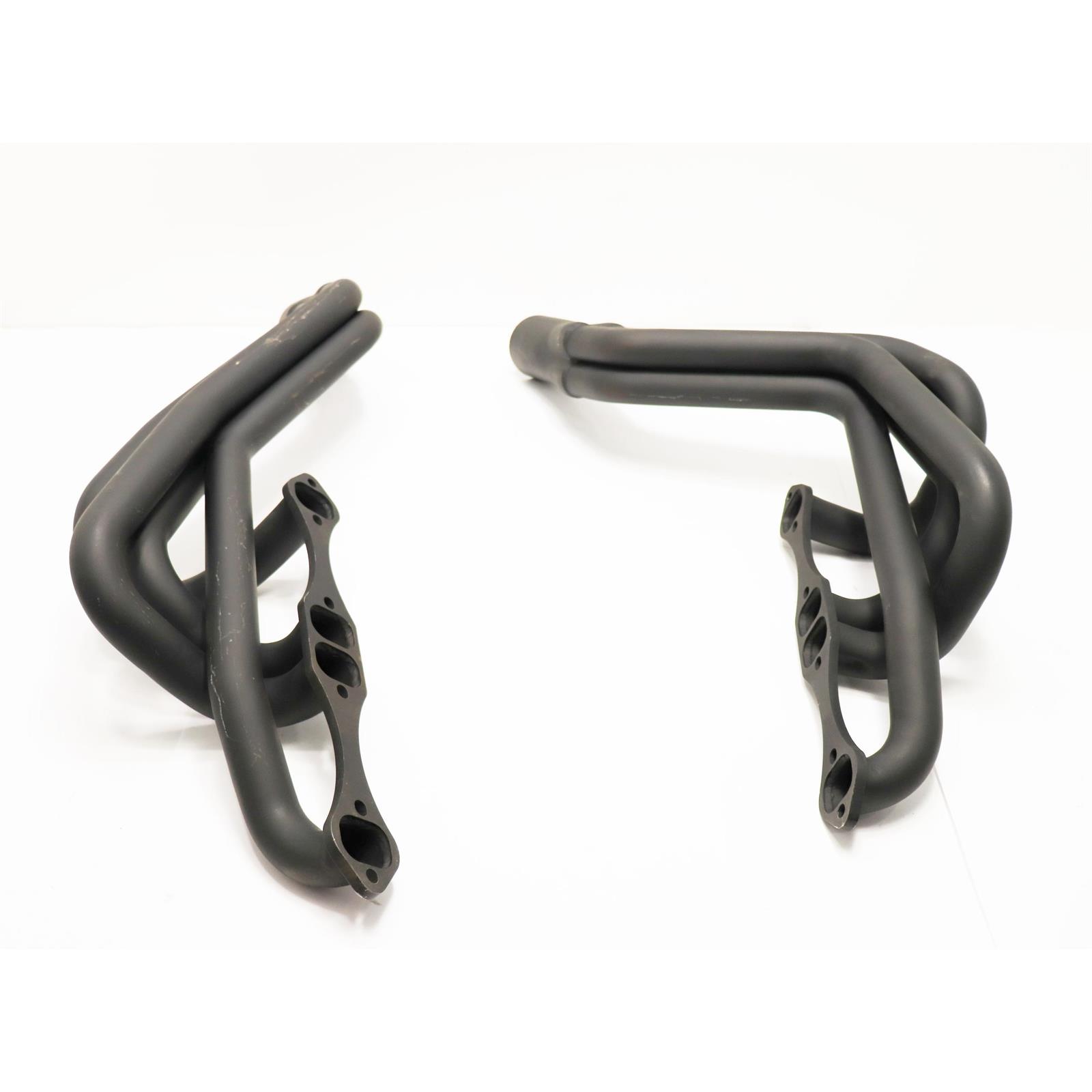 Speedway Small Block Chevy Crossover Headers, Raw Finish