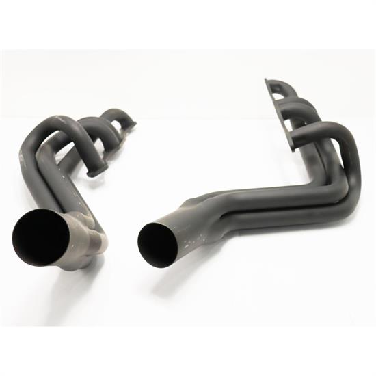 Speedway Small Block Chevy Crossover Headers, Raw Finish