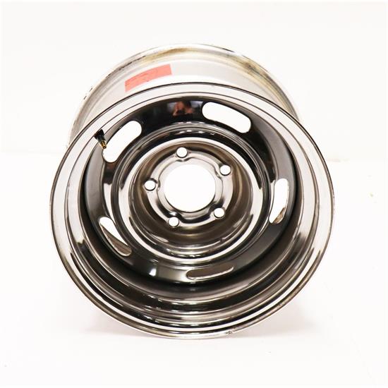 Speedway Steel GM-Style 15 Inch Rally Wheels, 5 on 5, 15X8